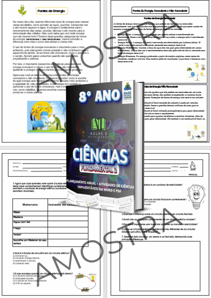 CIENCIAS – Aulas e Atividades